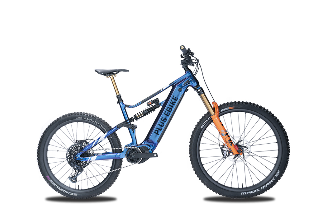 29/27.5 inch Mid Drive Full Suspension Electric Mountain Bike ROCKET ...