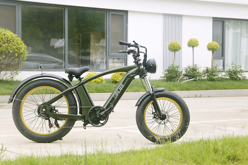 20 inch Fast Fat Tire 500w/1000w Electric Bike CRUISER MINI- PLUS EBIKE