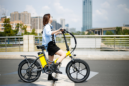 20 inch Folding Top Rated City Riding Electric Bike OCHE - PLUS EBIKE